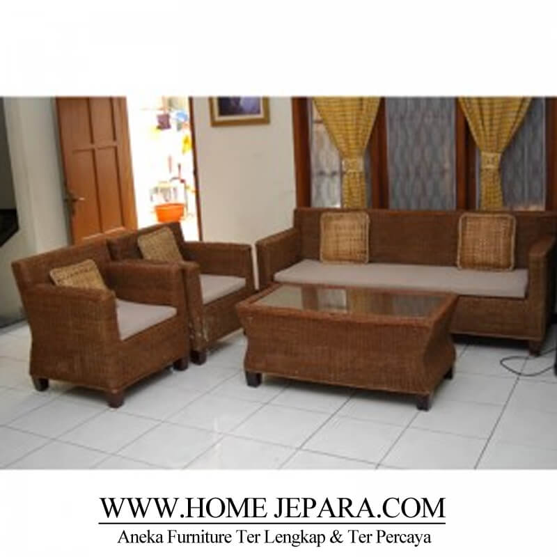 Kursi Tamu Rotan Minimalis Klurik | Harga | Jual | furniture Jepara ...