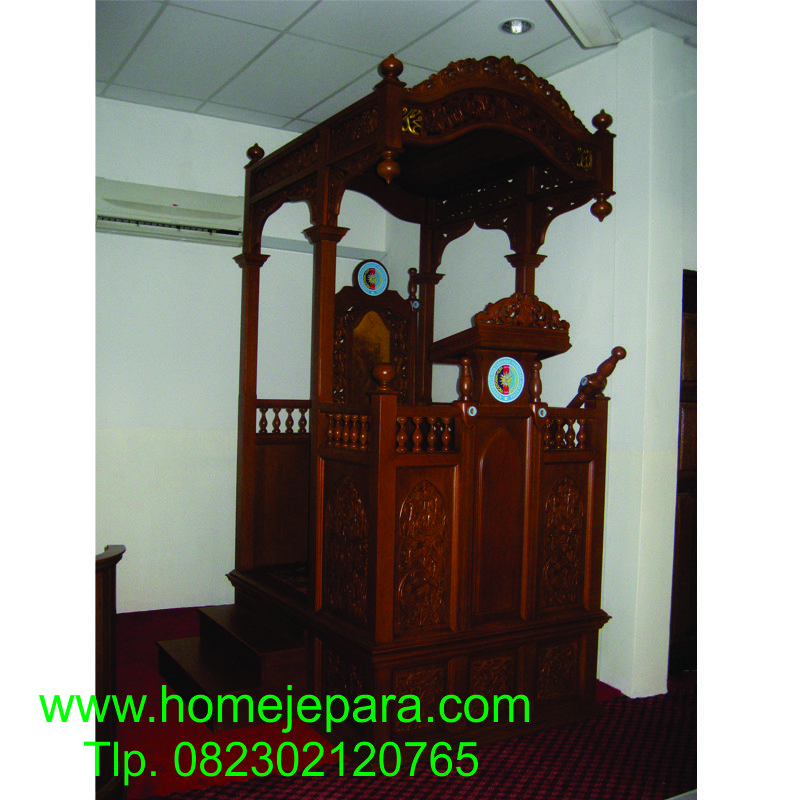 MIMBAR MASJID MEWAH | Home Jepara