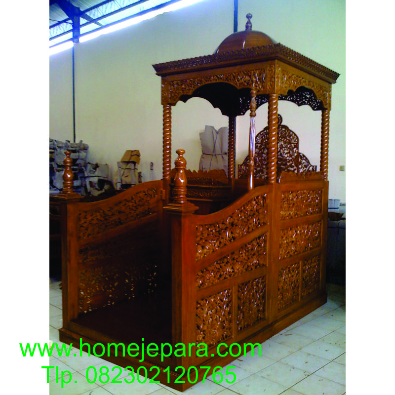 MIMBAR MASJID MEWAH | Home Jepara