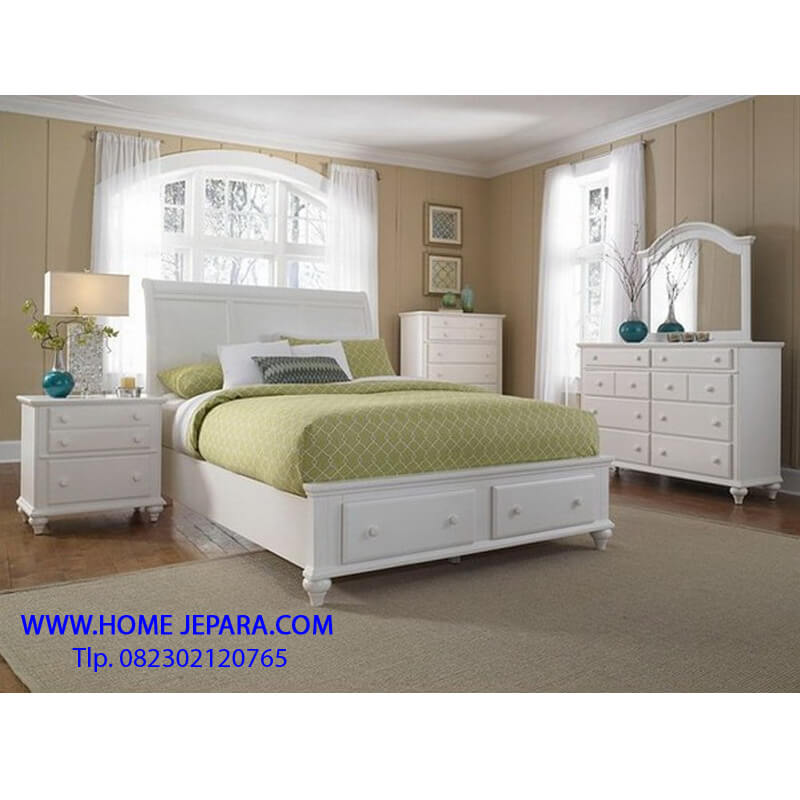 Kamar Set Minimalis Modern Putih | Harga Kamar Set Minimalis Modern ...