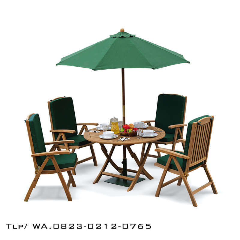 Set Meja Makan Garden Segi 8 | Home Jepara
